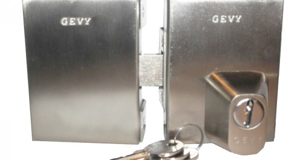 GEVY 118.057 ΠΡΟΣΘΕΤΗ ΚΛΕΙΔΑΡΙΑ ΓΥΑΛΙΝΗΣ ΠΟΡΤΑΣ ΜΕ ΑΠΛΟ DEFENDER ...