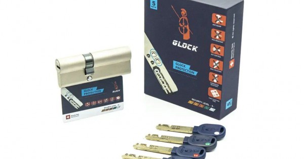 Κυλινδρος Ασφαλείας GLock με μη Αντιγράψιμο Προφίλ Κλειδιού - 83mm ...